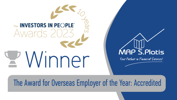 MAP S.Platis wins the "Overseas Employer of the Year: Accredited" award